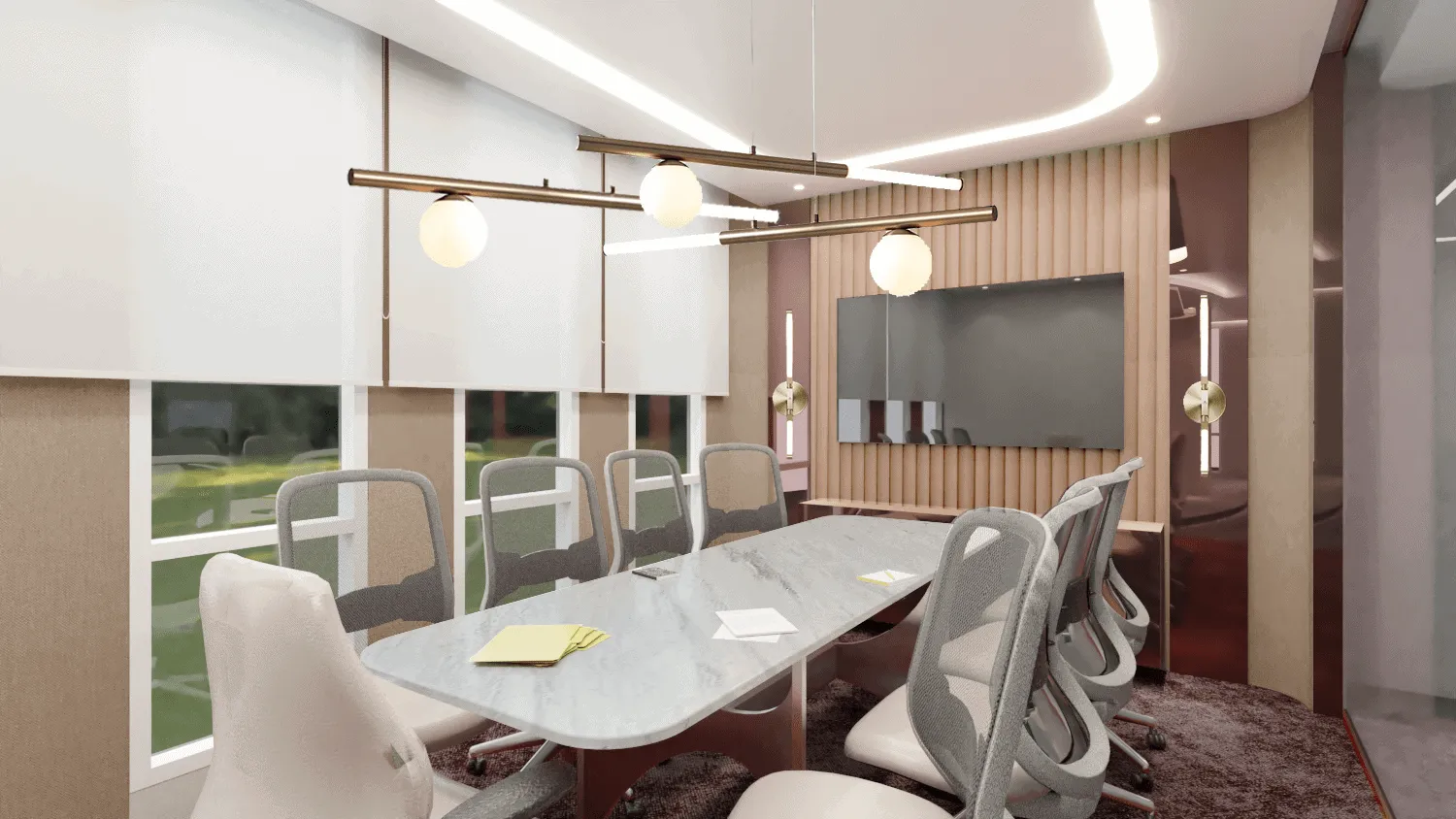 ผลงานออกแบบอินทีเรียดีไซน์สไตล์ Modern Luxury - Muller Design Solution